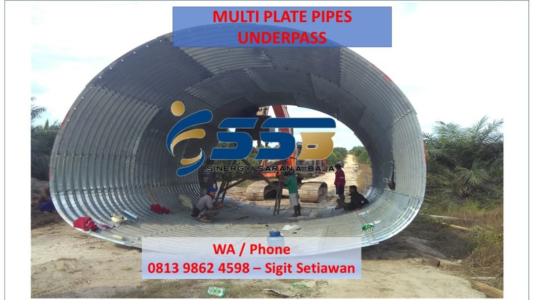 Pipa CSP Nestable, Multi Plate, Pagar Jalan Raya Flex Beam Guardrail ...