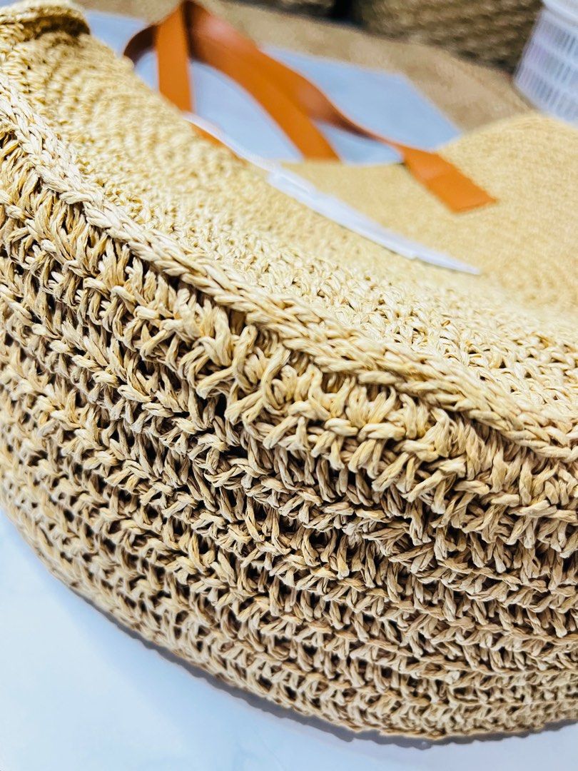 PIPER STRAW RATTAN BAG ORIGINAL, Women's Fashion, Bags & Wallets, Tote ...