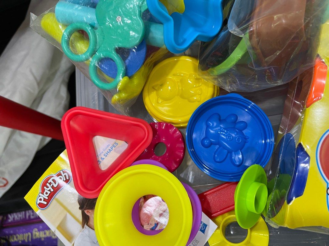 Playdoh shapes and learn, Hobbies & Toys, Toys & Games on Carousell