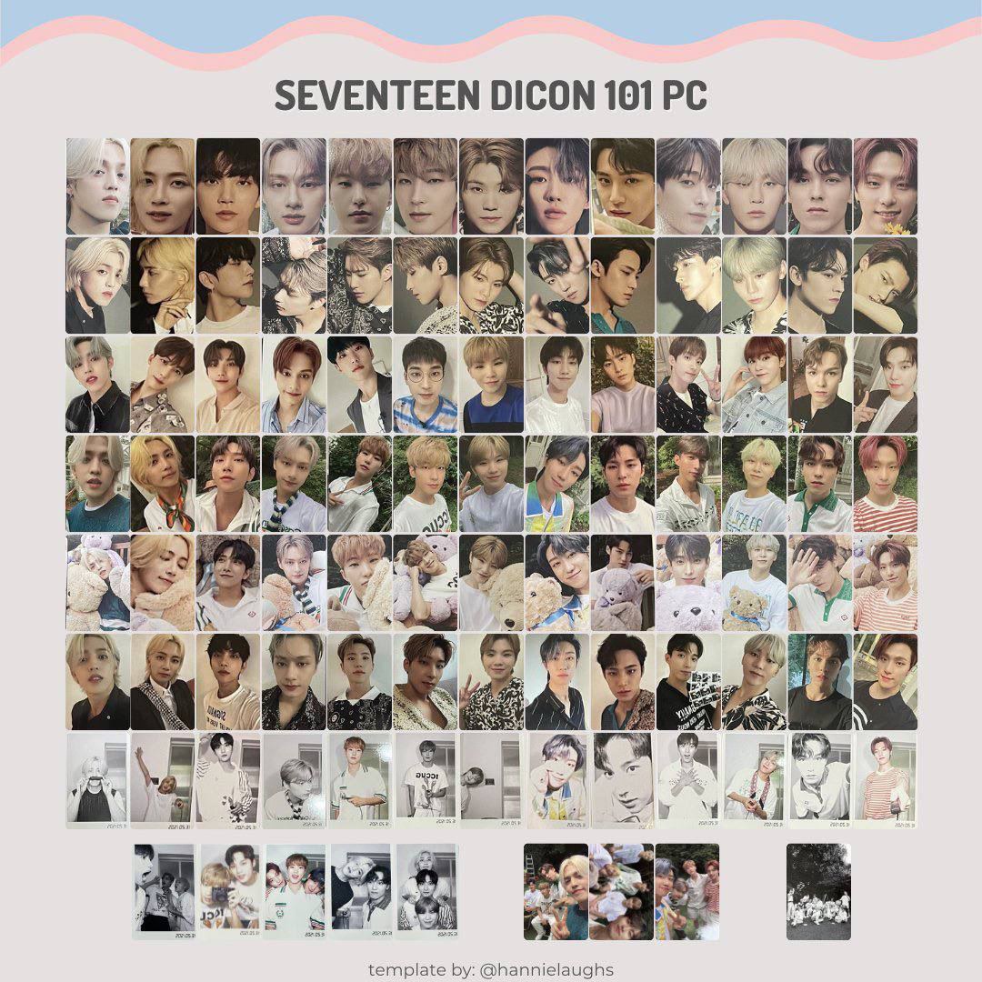 SVT Dicon 101 Member PC — Hoshi, Hobbies & Toys, Memorabilia ...
