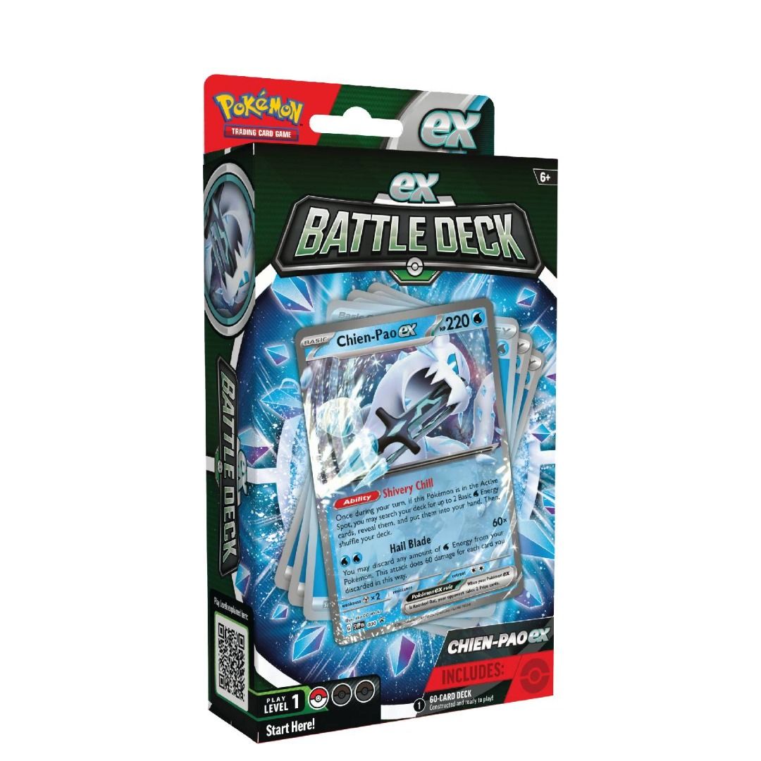 Pokemon EX Battle Deck - Tinkaton EX/ Chien-Pao EX Brand New, Hobbies ...