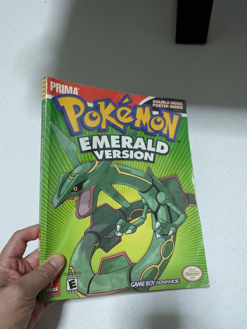 Pokemon game guide book strategy gold silver HeartGold SoulSilver leaf ...