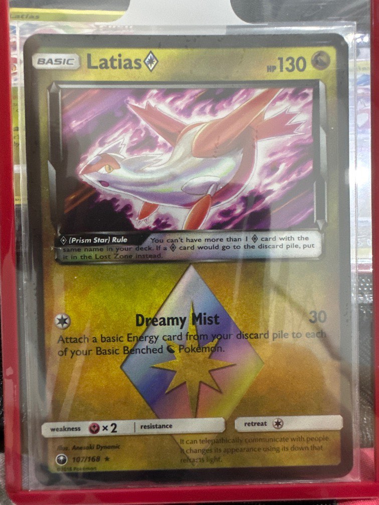 Pokémon cards tcg latias, Hobbies & Toys, Toys & Games on Carousell