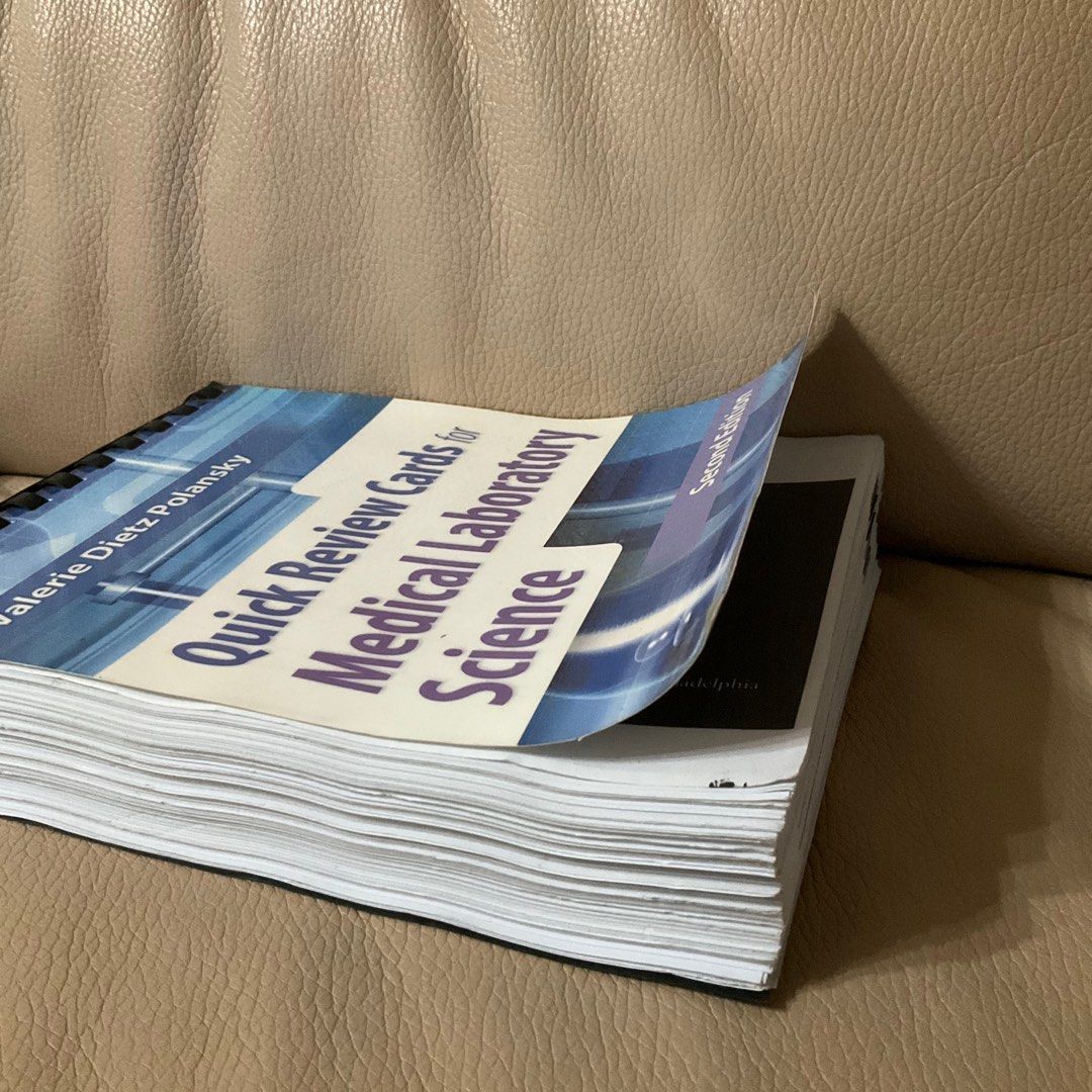 POLANSKY Quick Review Cards for Medical Laboratory Science 2nd Edition ...