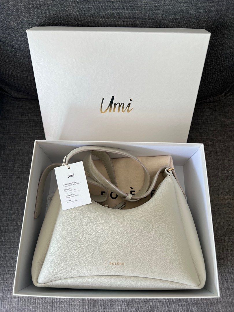 Polene Umi in Chalk, Luxury, Bags & Wallets on Carousell