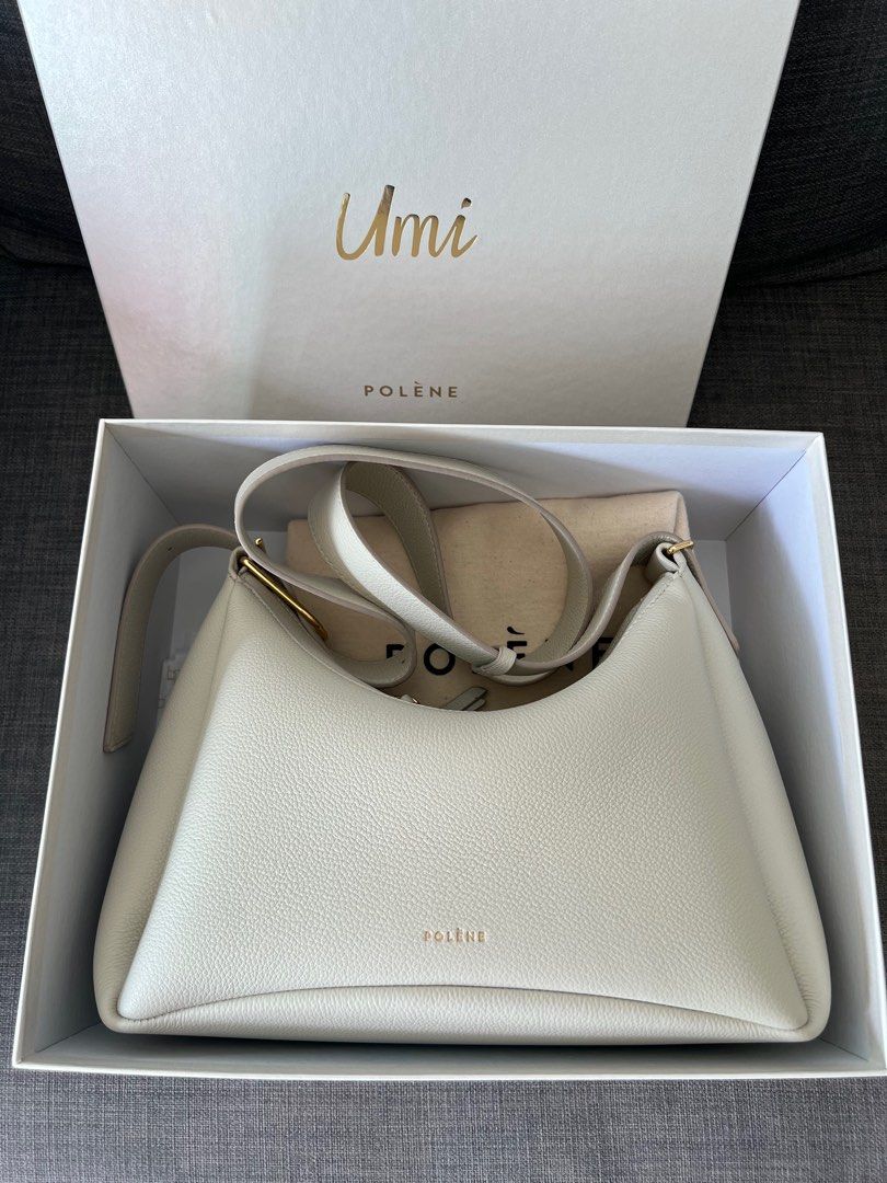 Polene Umi in Chalk, Luxury, Bags & Wallets on Carousell