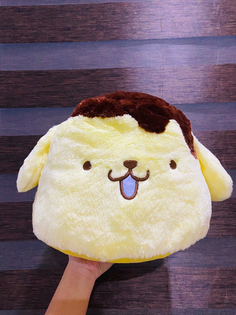 Pompompurin Pudding head plushie, Hobbies & Toys, Toys & Games on Carousell
