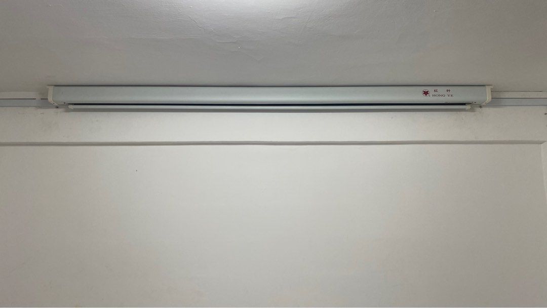 Projector screen (electric motor) 100inch, TV & Home Appliances, TV ...