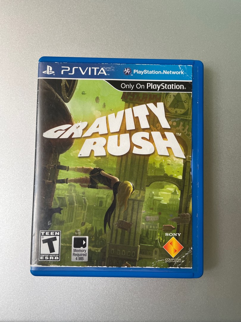 PSVITA game: GRAVITY RUSH on Carousell