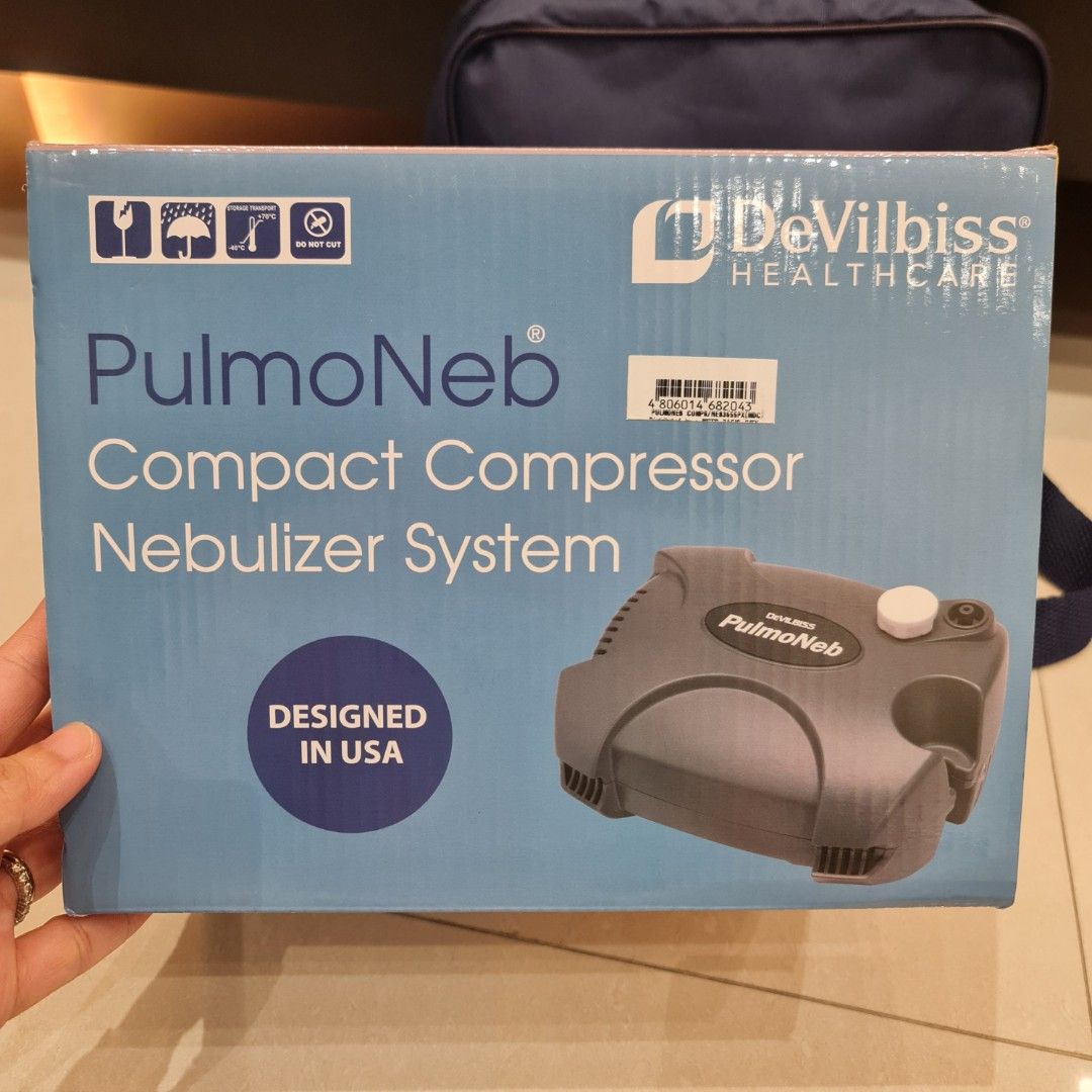 Pulmoneb Nebulizer - Complete with box, Health & Nutrition, Health ...