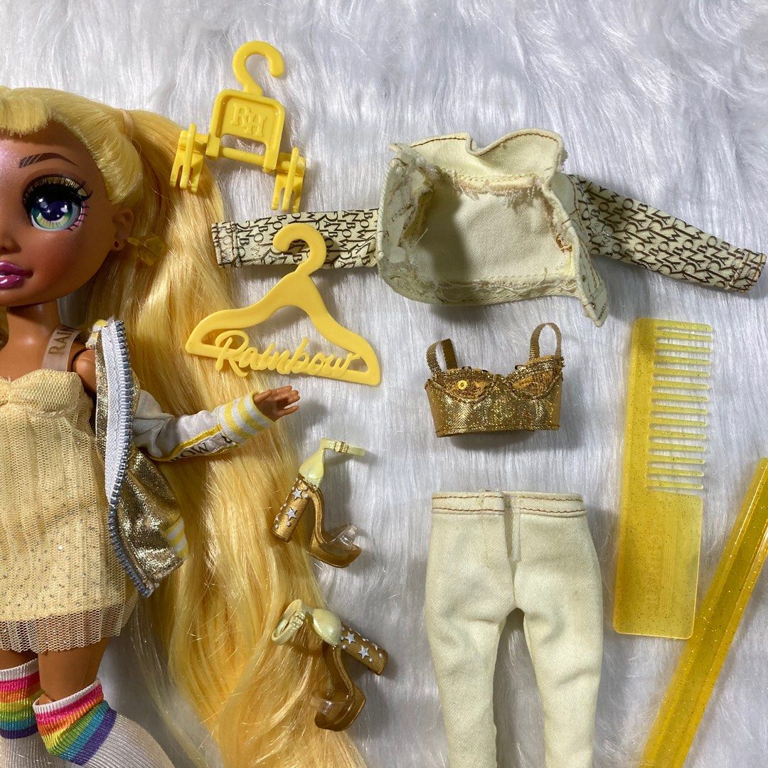 Rainbow High Series 1 Sunny Madison • Preloved Doll (Stored, COMPLETE ...