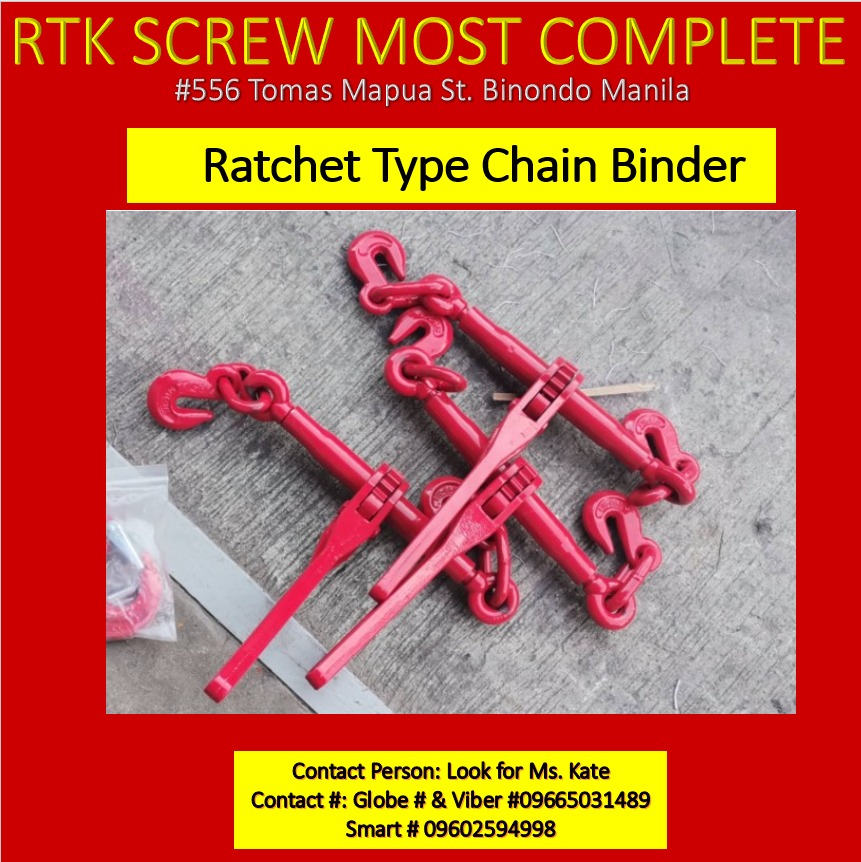Ratchet Type Chain Binder on Carousell