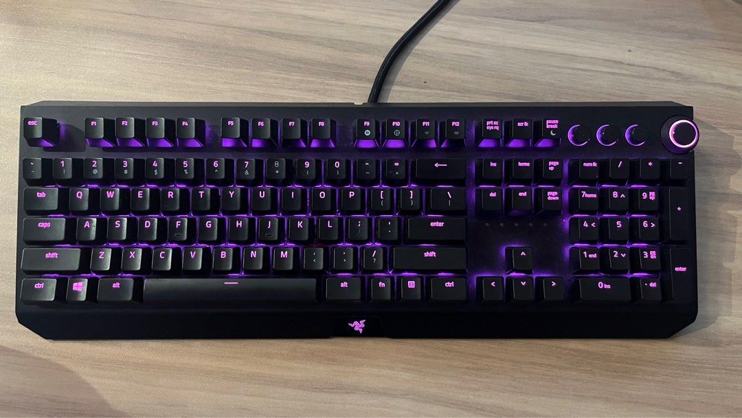 Razer Blackwidow Elite Keyboard, Computers & Tech, Parts & Accessories ...