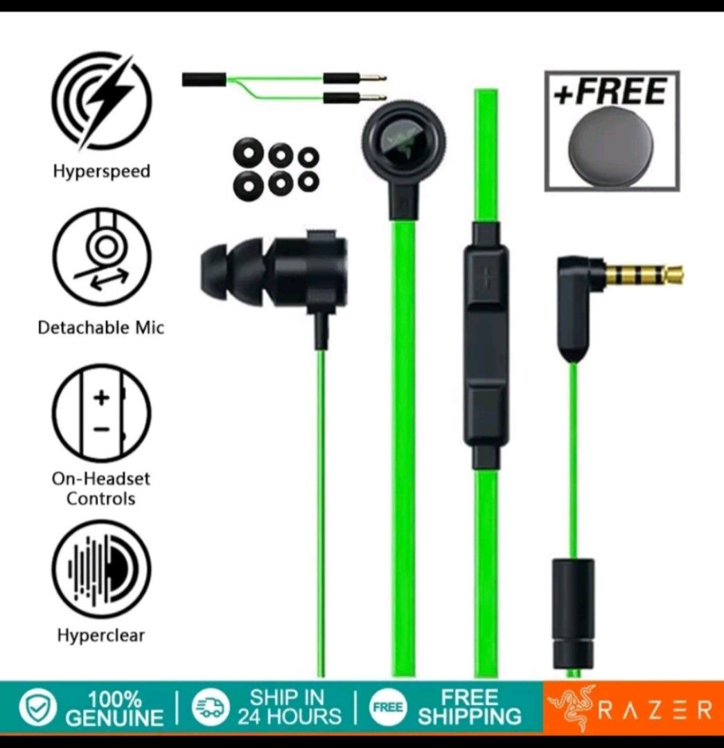 RAZER hammerhead pro v2, Audio, Earphones on Carousell