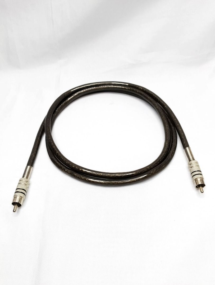 RCA MALE to RCA MALE STEREO CABLE, BEST FOR AMPLIFIER to SPEAKER, Audio ...