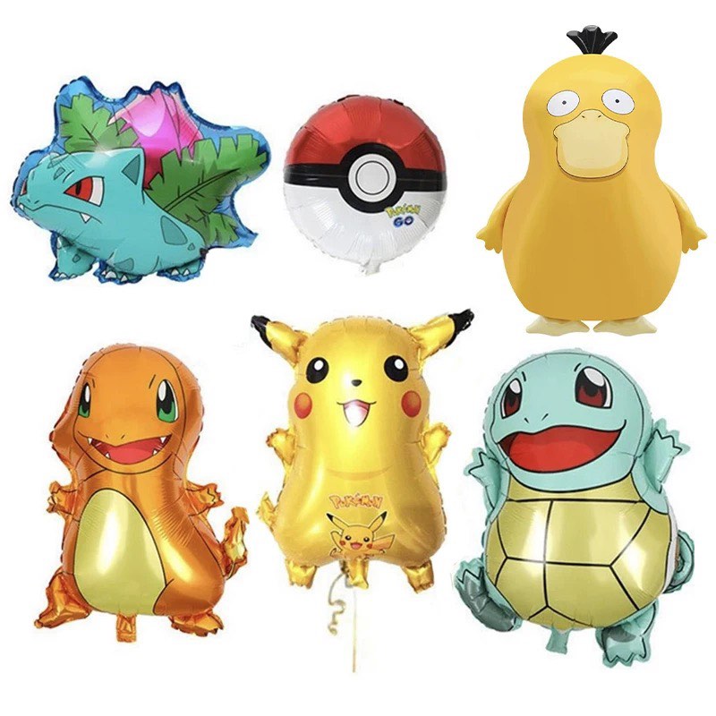 [Ready Stock] 6pcs/Pack Pokemon Theme Pikachu |Psyduck(New Arrival ...
