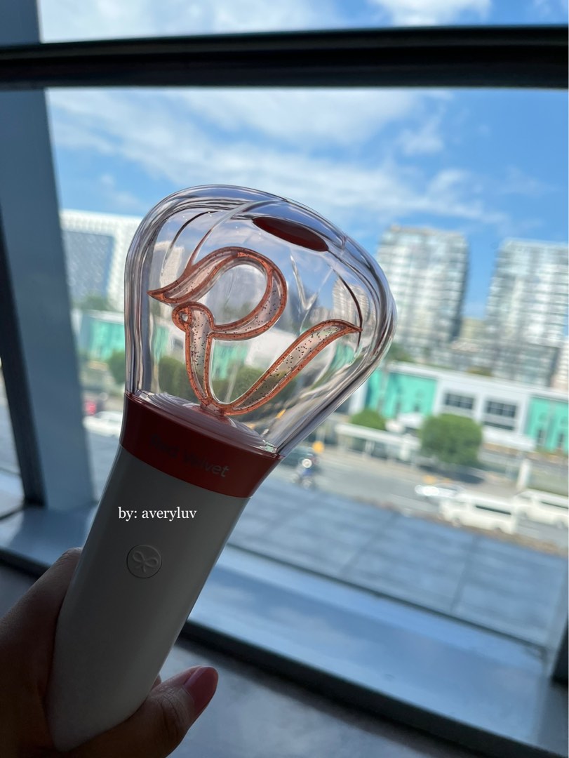 Red Velvet Official Lightstick, Hobbies & Toys, Memorabilia ...