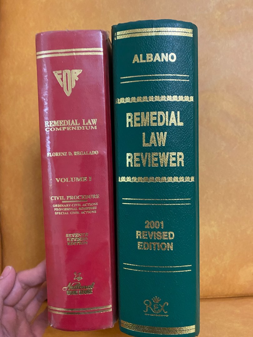 Remedial Law Books for 500, Hobbies & Toys, Books & Magazines ...