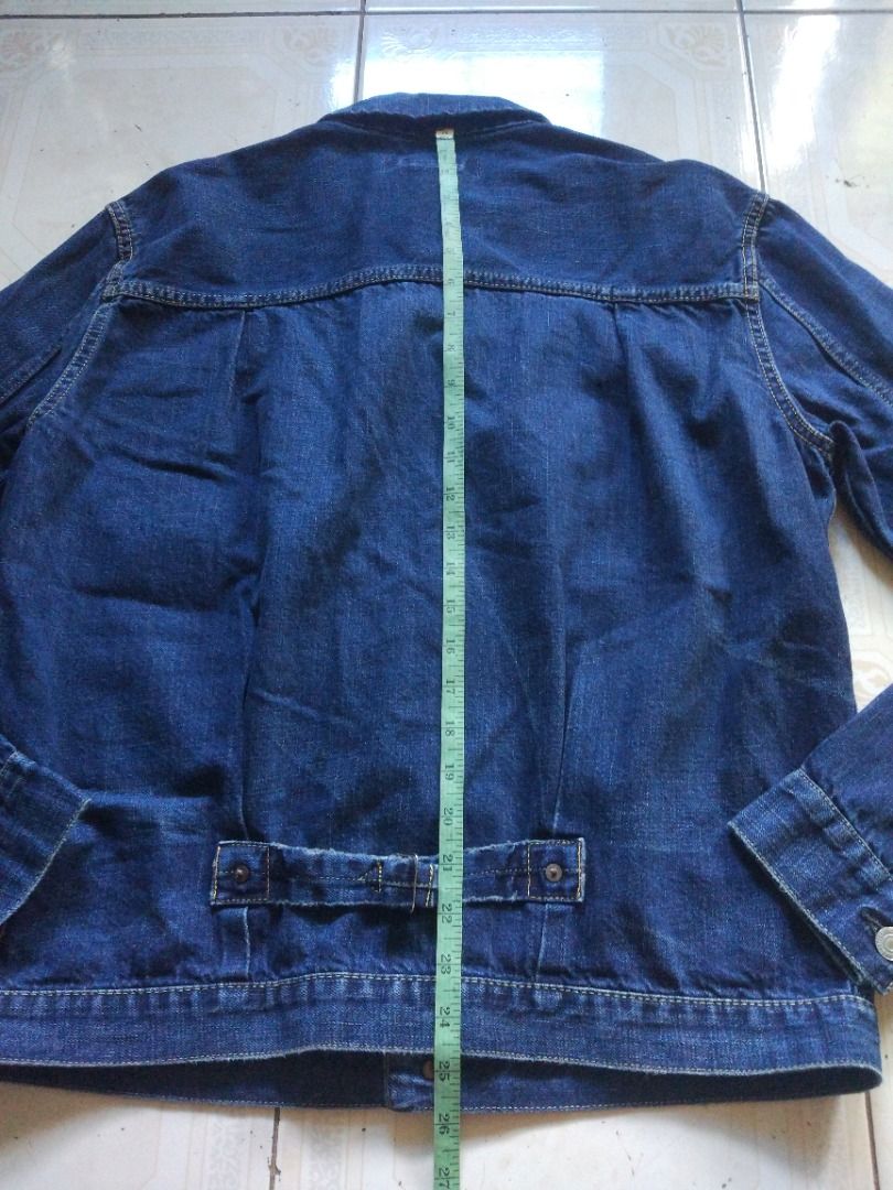 Remi Relief Japan Type 1 Denim Jacket XL, Men's Fashion, Coats, Jackets ...