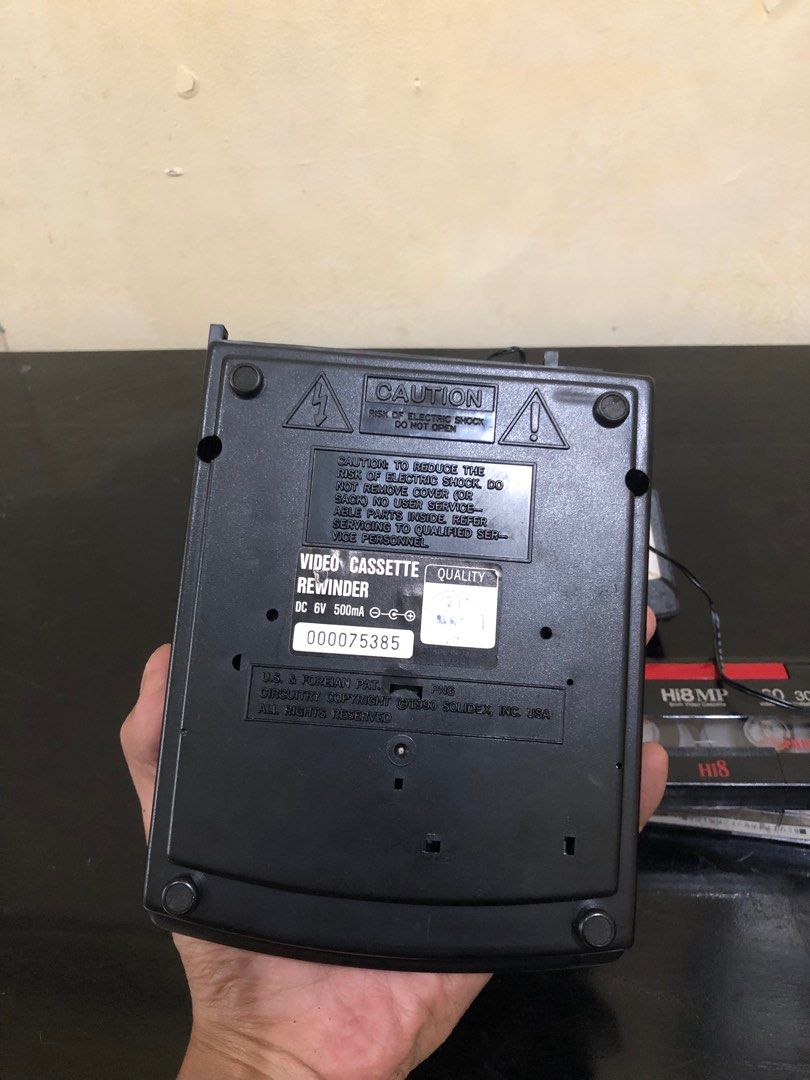 Rewinder kaset video handycam video8 hi8 video 8 hi 8 pemutar kaset ...