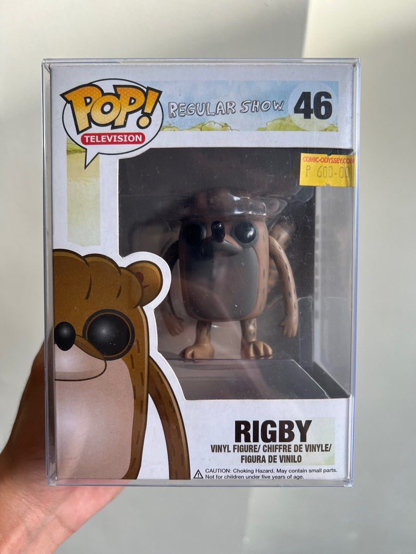 Rigby Funko Pop Regular Show, Hobbies & Toys, Toys & Games on Carousell
