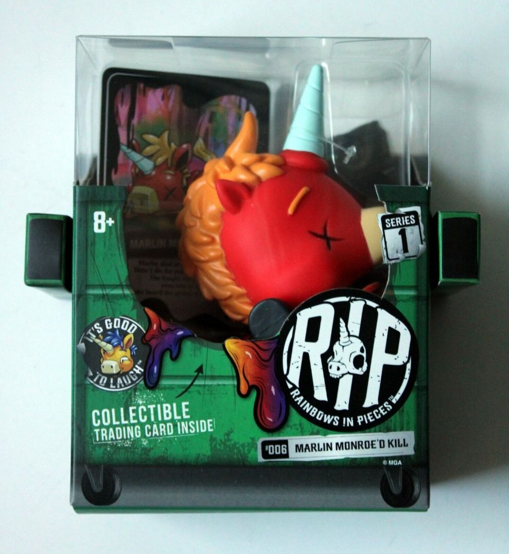 RIP Rainbows in Pieces Series 1 w/ Collectible Trading Card on Carousell
