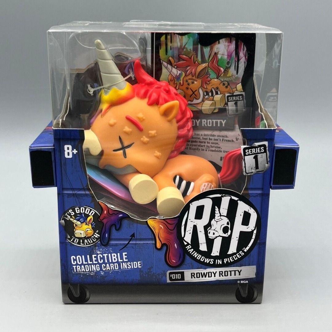 RIP Rainbows in Pieces Series 1 w/ Collectible Trading Card on Carousell