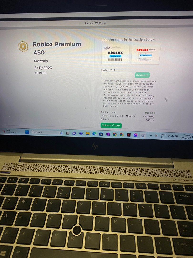 Roblox Account on Carousell