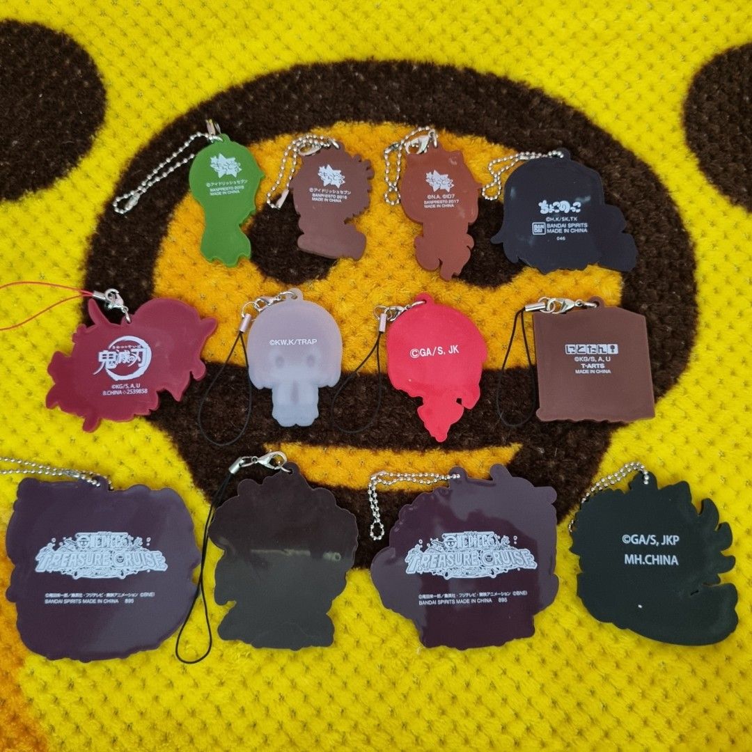 Rubber Straps Mix Anime IDOLiSH7 Shaman King Demon Slayer Tokyo ...