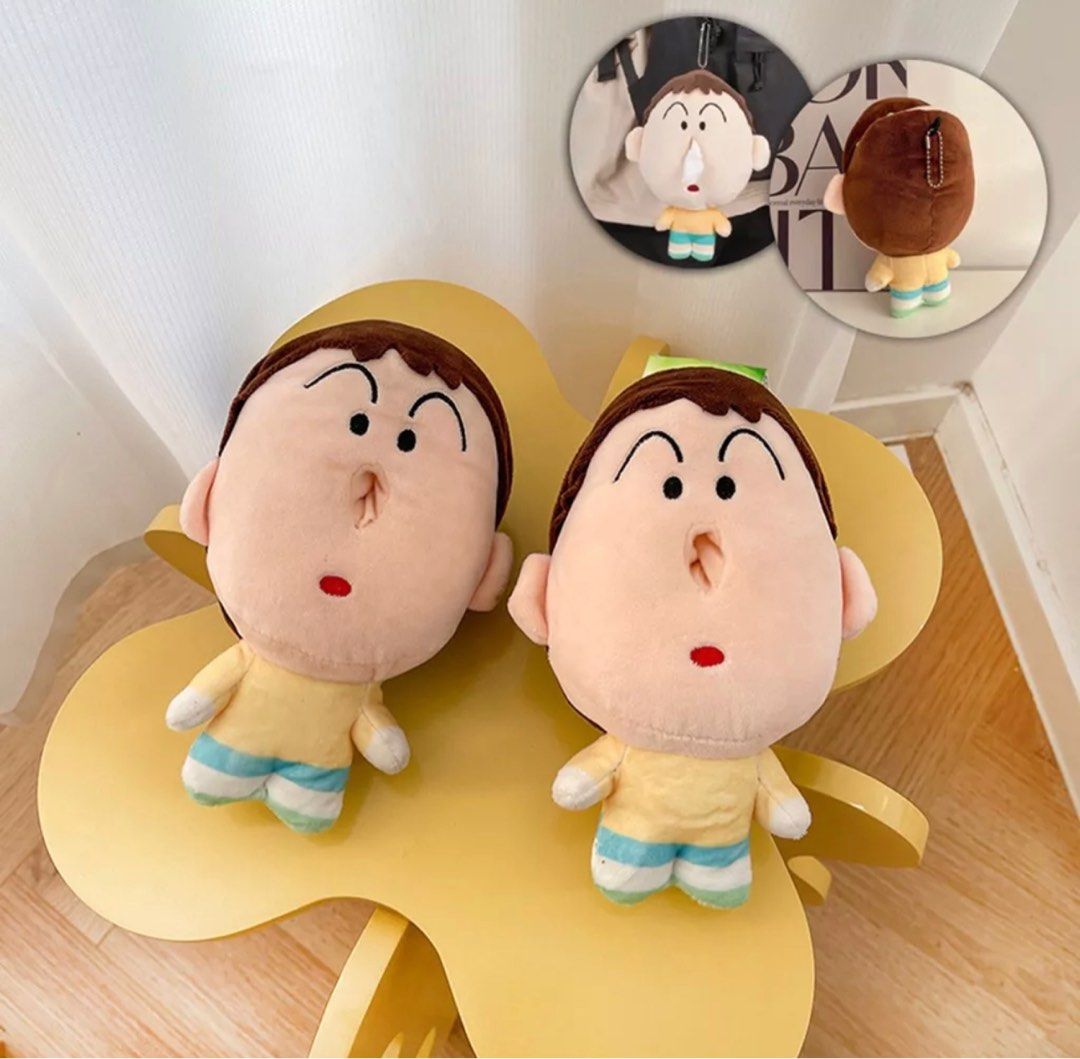 Running nose cartoon tissue box, Hobbies & Toys, Toys & Games on Carousell