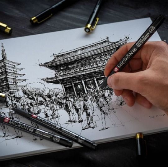 SAKURA | PIGMA MICRON | 100th ANNIVERSARY | BLACK ARCHIVAL QUALITY INK ...