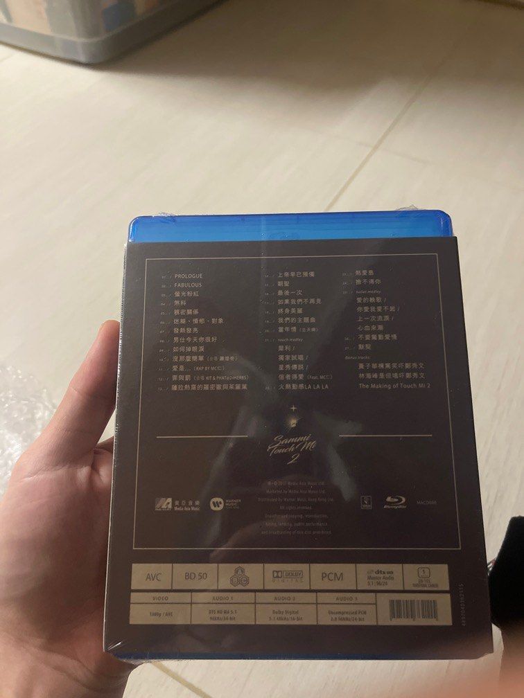 sammi 鄭秀文 touch mi 2 演唱會 4k 藍光碟 blu ray disc 絕版 全新未拆, 興趣及遊戲, 音樂、樂器 & 配件 ...