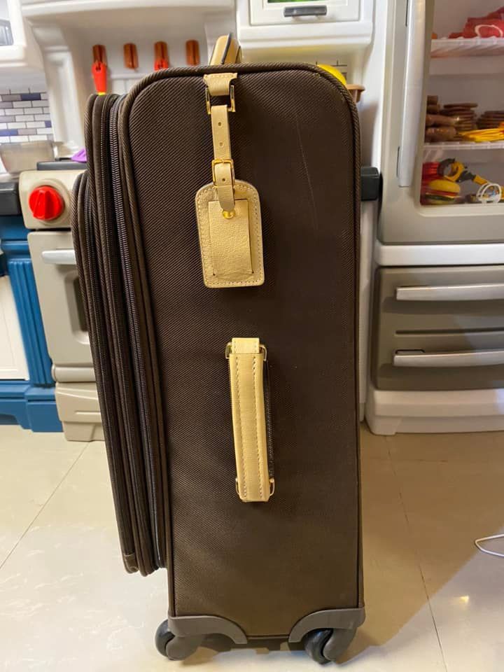 Samsonite Leather - Trimmed Suitcase Limited Edition - Medium, Hobbies ...