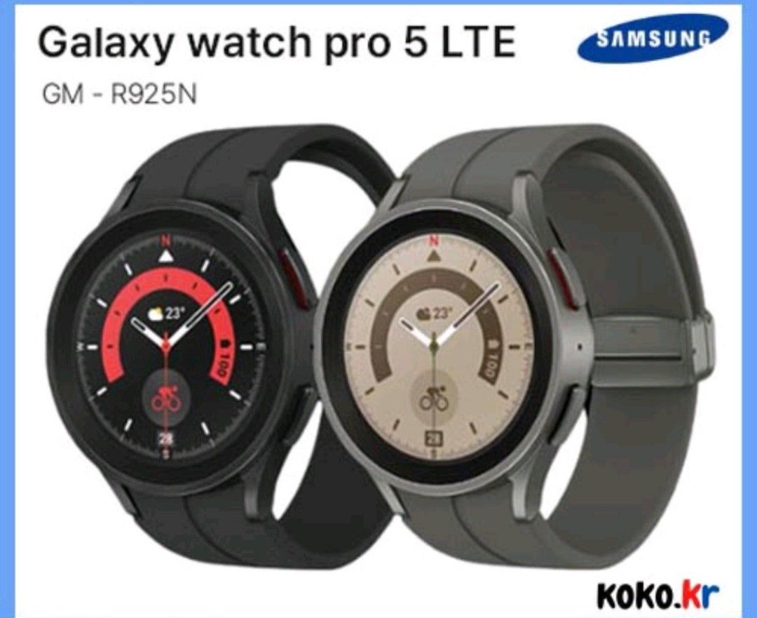 SAMSUNG Galaxy Watch 5 Pro (SM-R920N) https://2no.co/Samsung5ProR920N ...