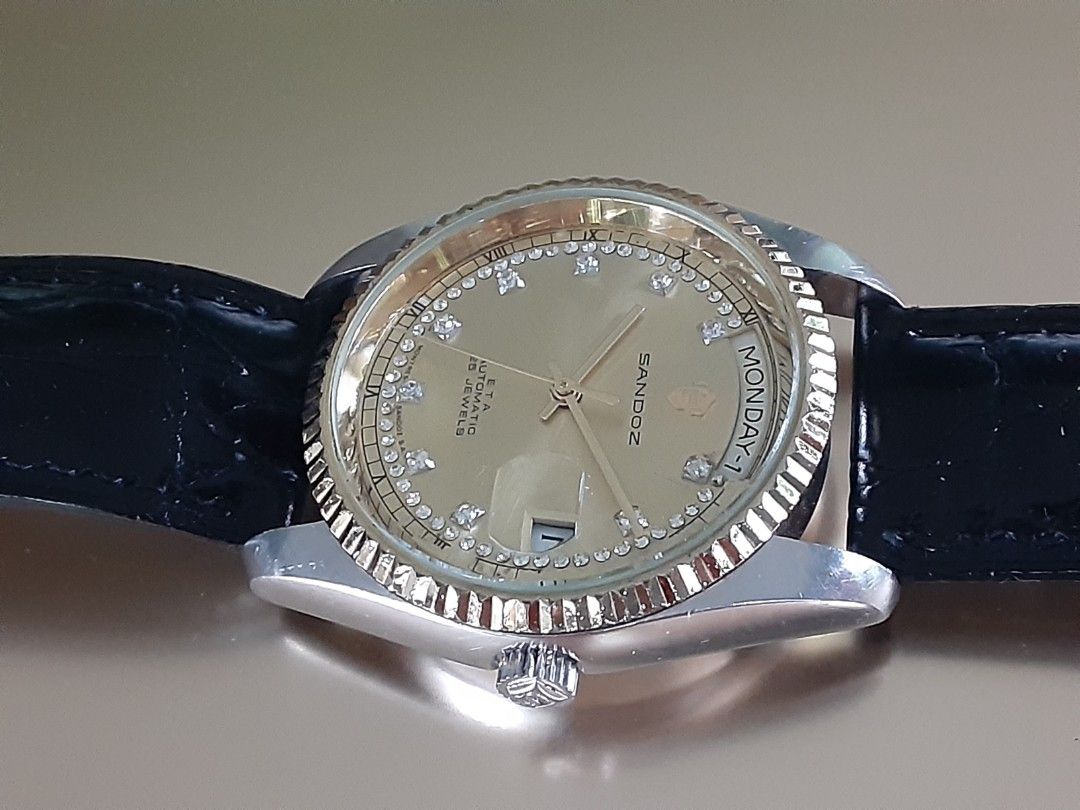 SANDOZ President Watch Swiss Made, Luxury, Watches on Carousell