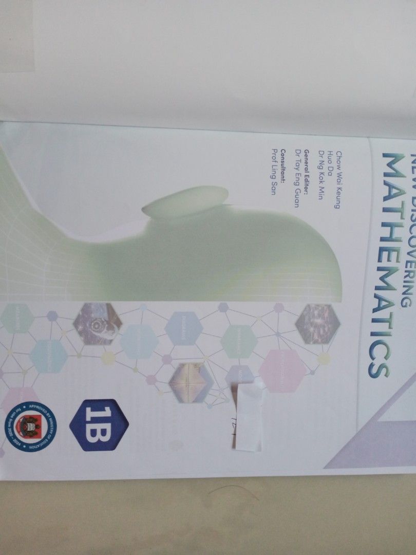 Secondary 1 Math Textbook 1A &1B, Hobbies & Toys, Books & Magazines ...