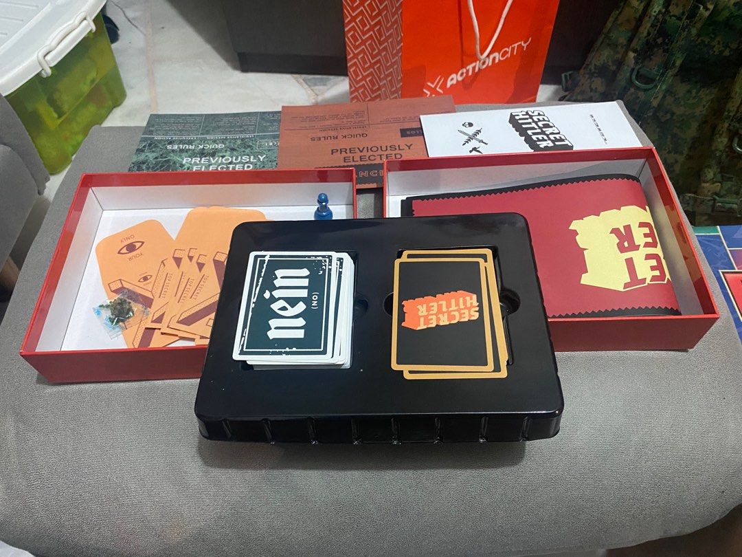 Secret hitler card game board game, Hobbies & Toys, Toys & Games on ...