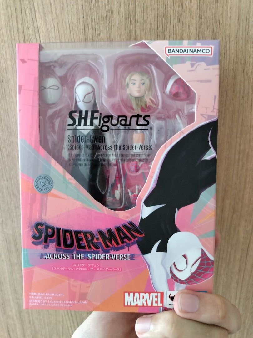 SHF S.H.FIGUARTS(SPIDER-MAN ACROSS THE SPIDER-VERSE)SPIDER-GWEN, Hobbies & Toys, Toys & Games on ...