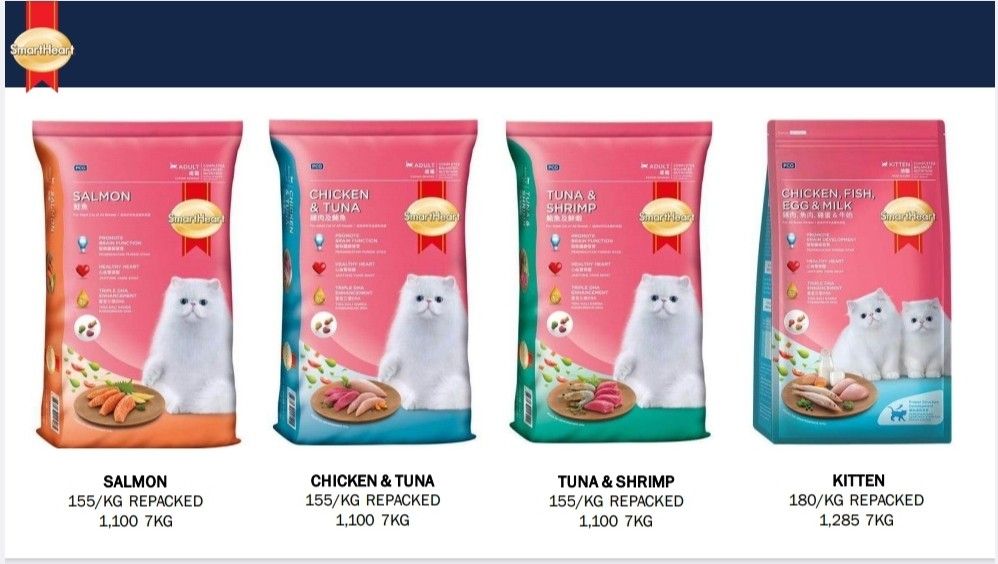 Smart Heart Cat Dry Food, Pet Supplies, Pet Food on Carousell