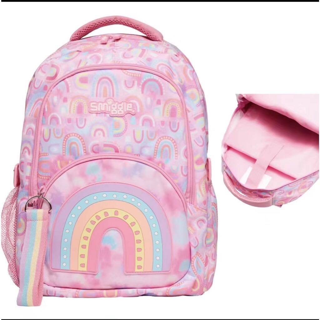 smiggle backpack rainbow bright side classic, Babies & Kids, Babies ...