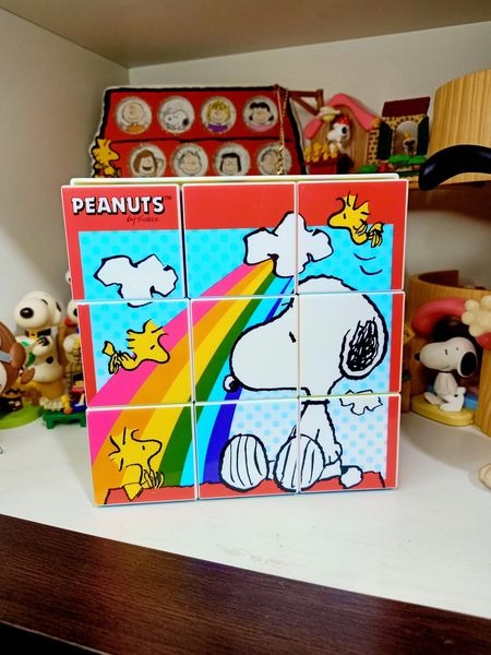 Snoopy Cube Puzzle, Hobbies & Toys, Toys & Games on Carousell