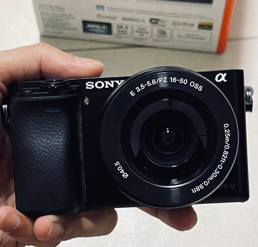 Sony a6000 with only 87 shutter count, Photography, Cameras on Carousell