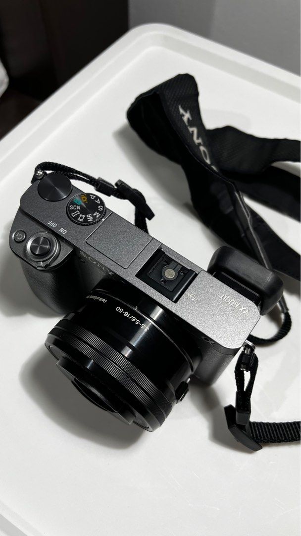 Sony Alpha 6000 ILCE6000LGM, Photography, Cameras on Carousell