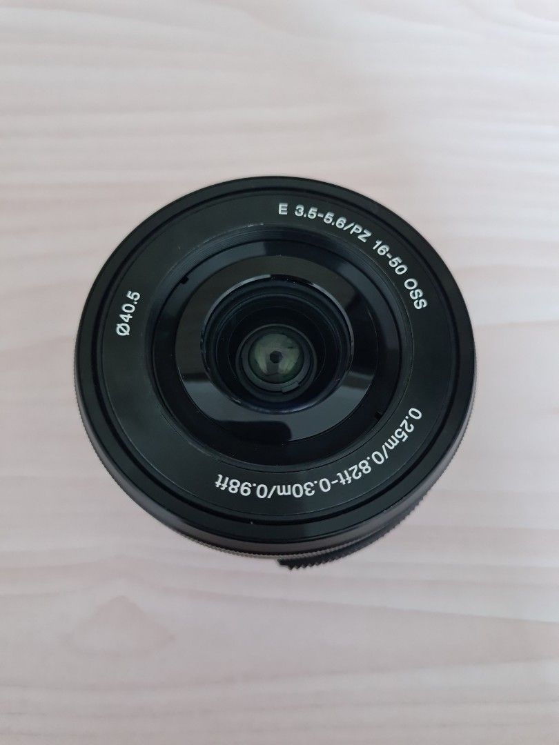 Sony kit lens 16-50mm f3.5-5.6 oss (with uv filter), Photography, Lens ...