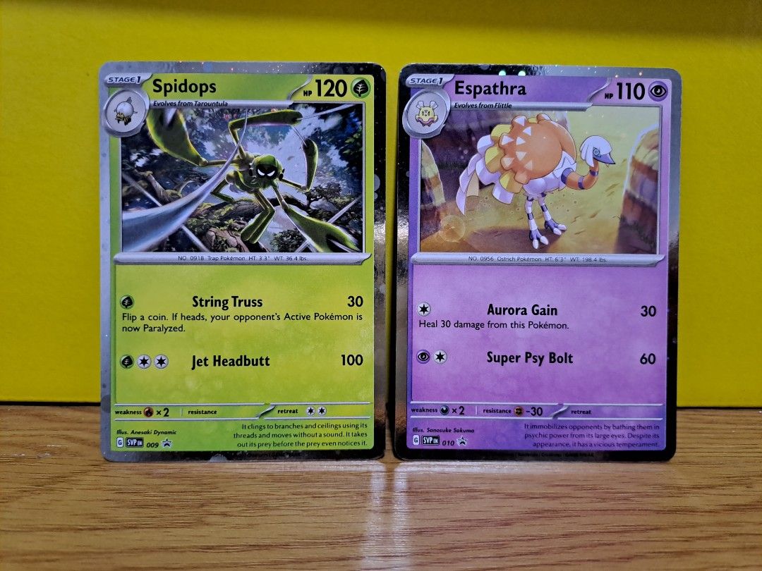 Spidops Espathra Promo SV01 Pokemon Cards, Hobbies & Toys, Toys & Games ...