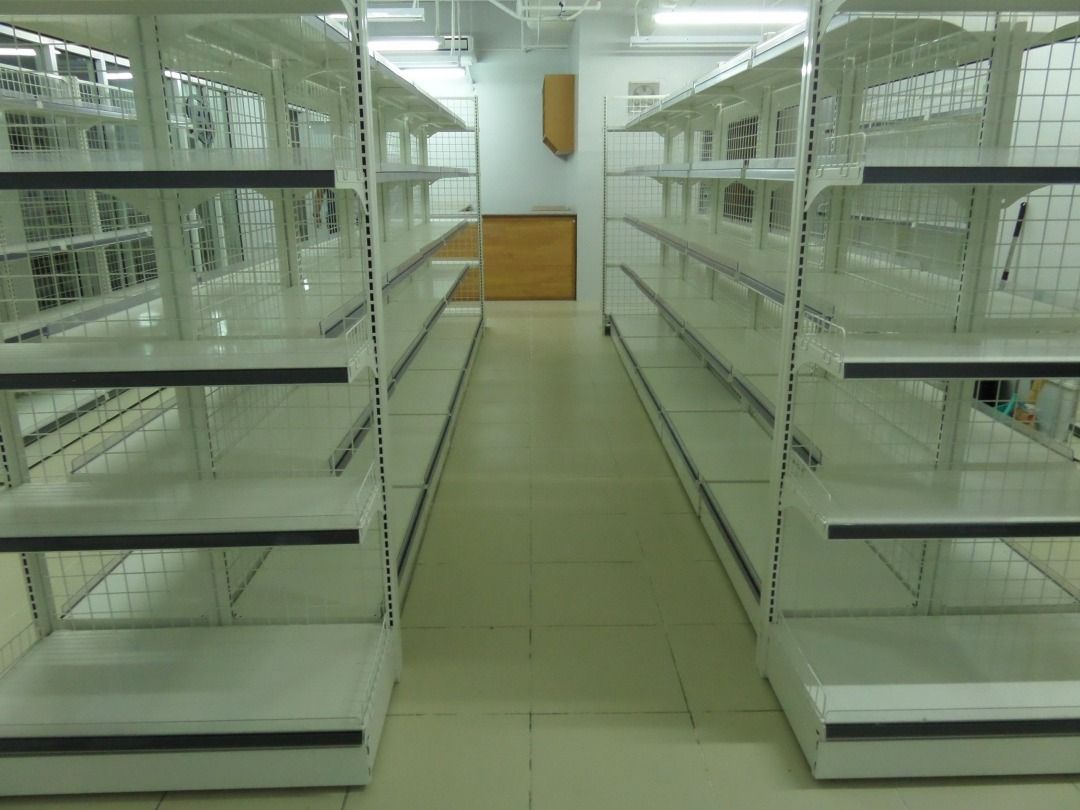 steel rack shelves metal steel standee, Furniture & Home Living ...