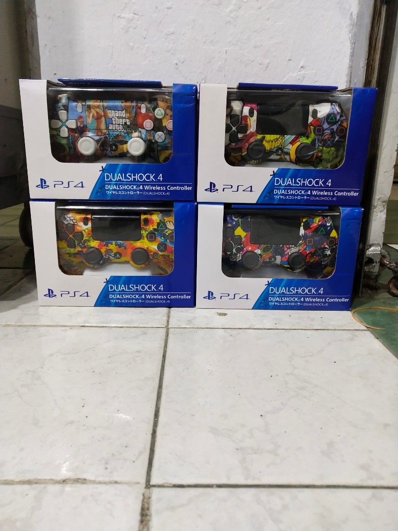 STIK PS4 SLIM LIGHTBAR NEW MODEL GAMBAR & CORAK OP/KW, Video Game ...