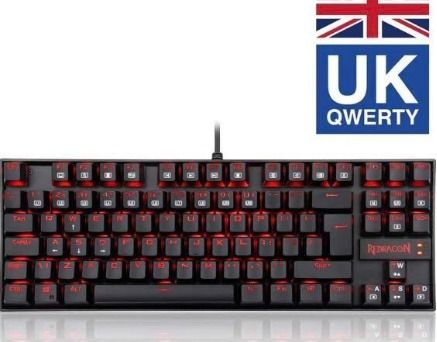 [Stockist.SG] Redragon K552 60% Mechanical Gaming Keyboard 87 Key ...