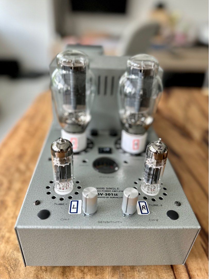 SunValley SV-501 SE 300B tube amp, Audio, Soundbars, Speakers & Amplifiers on Carousell