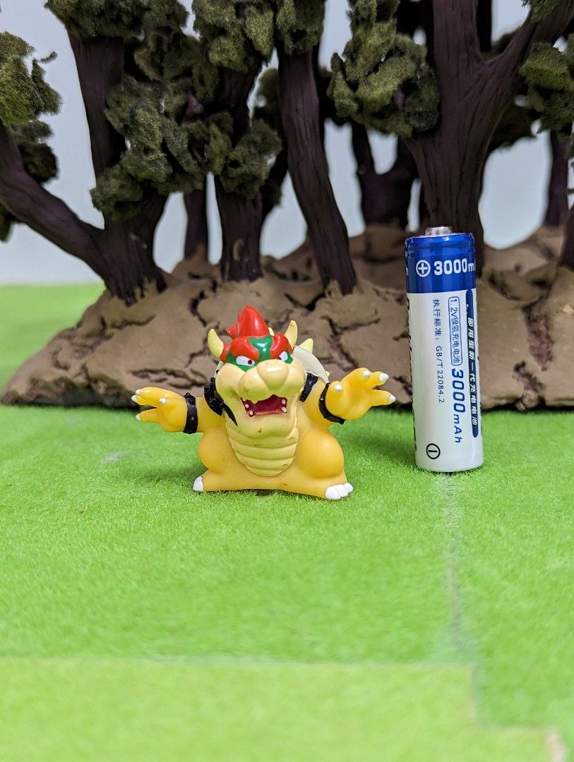 Super Mario Bowser Finger Doll Puppet, Hobbies & Toys, Toys & Games on ...